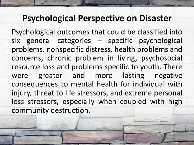 Introduction to disaster concepts | PPTX