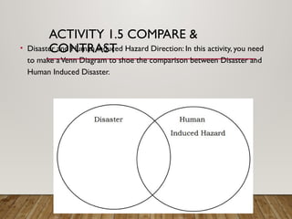 introduction to disaster concepts module | PPTX
