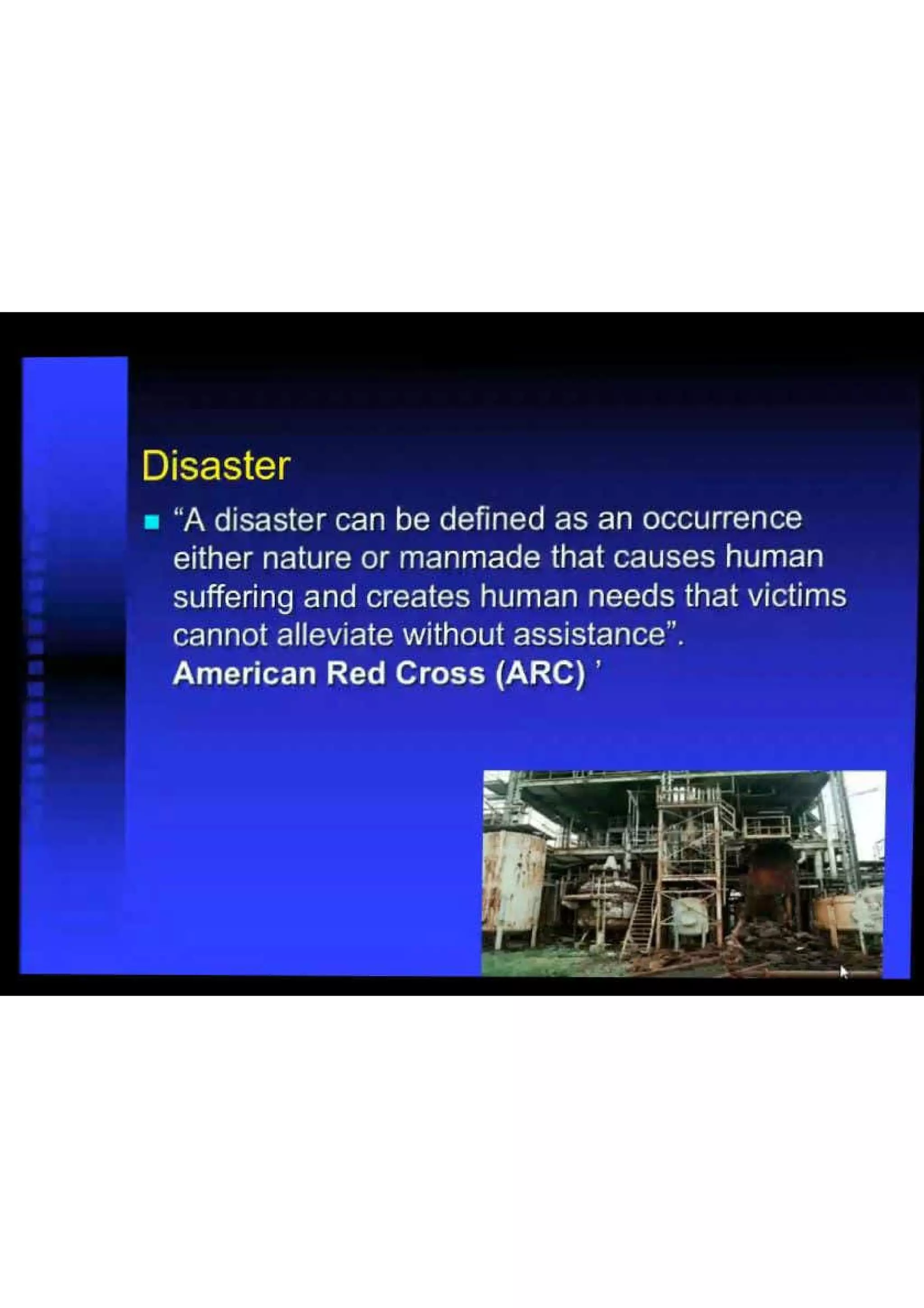 Introduction to disaster management, its phases and preparedness | PDF