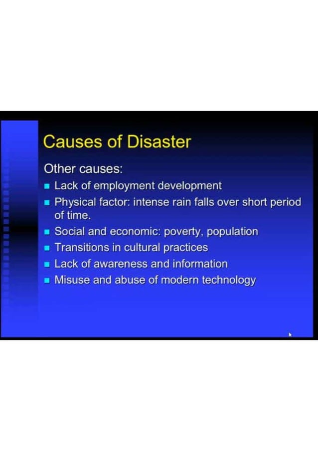 Introduction to disaster management, its phases and preparedness | PDF