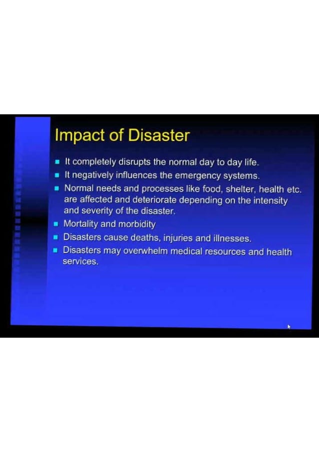 Introduction to disaster management, its phases and preparedness | PDF