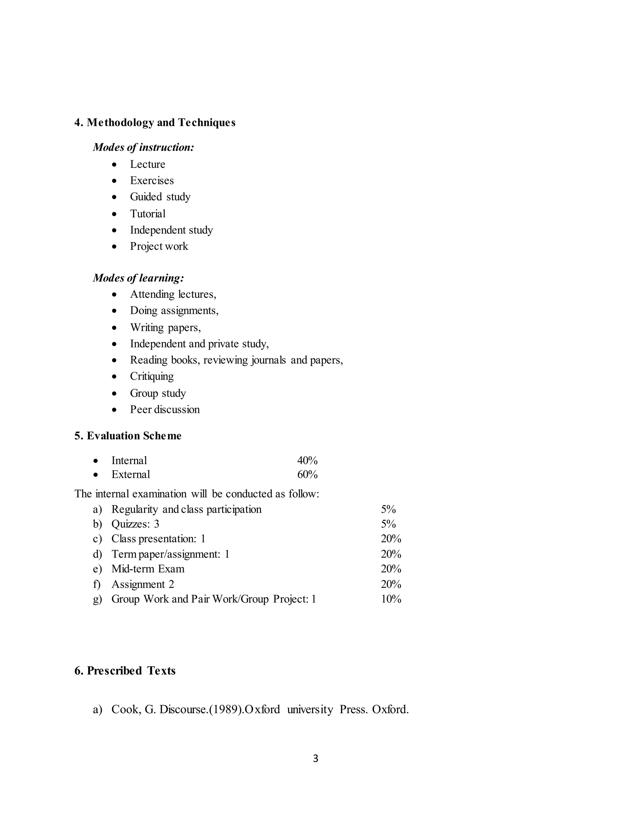 Introduction to discourse analysis | DOCX