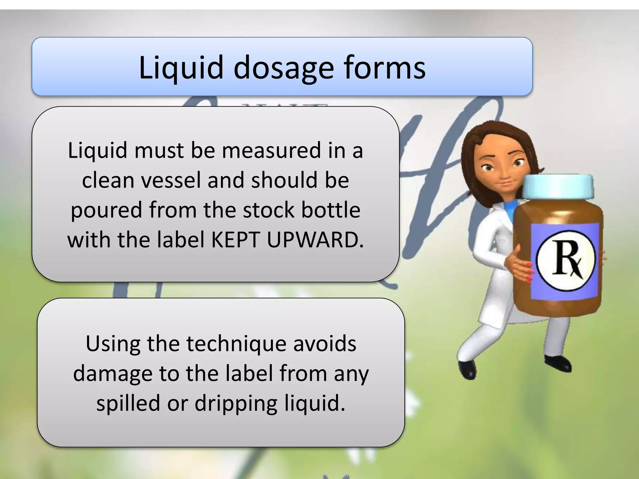 Introduction to dispensing and medication counseling | PPTX