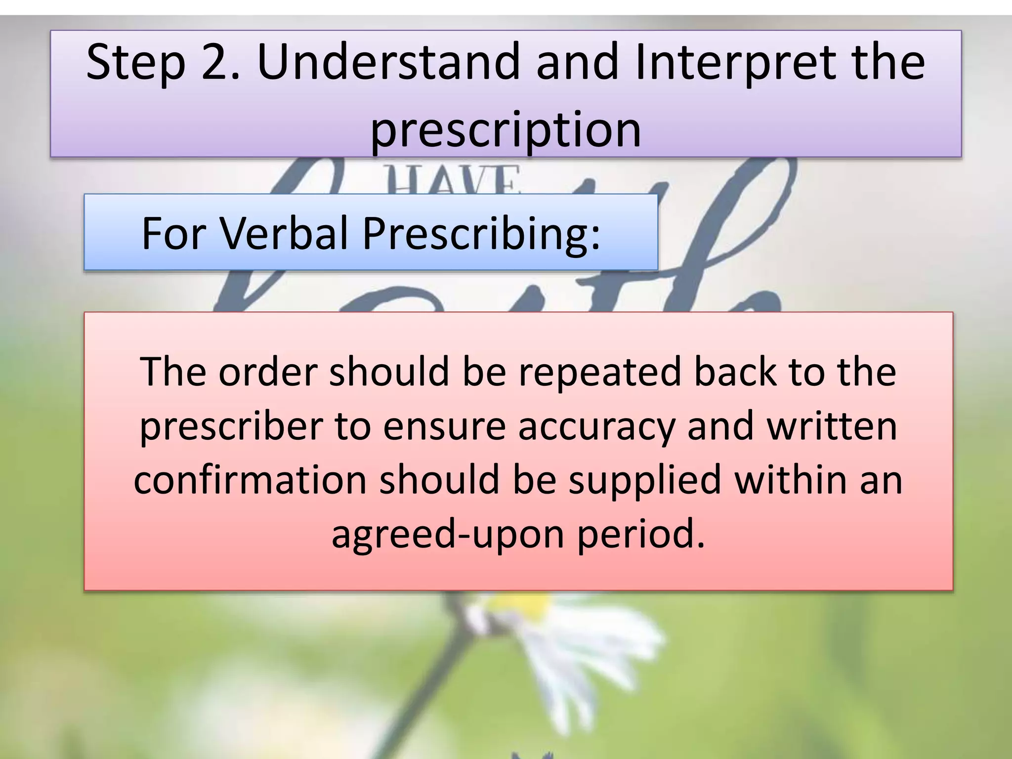 Introduction to dispensing and medication counseling | PPTX