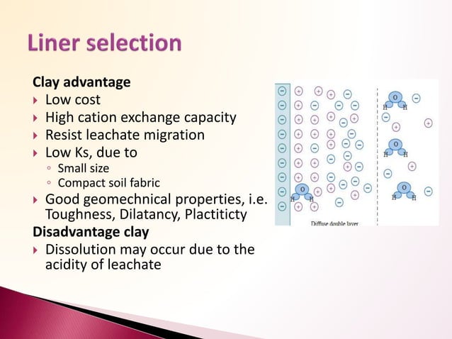 Introduction to disposal part 2 engineering barriers in landfill | PPT
