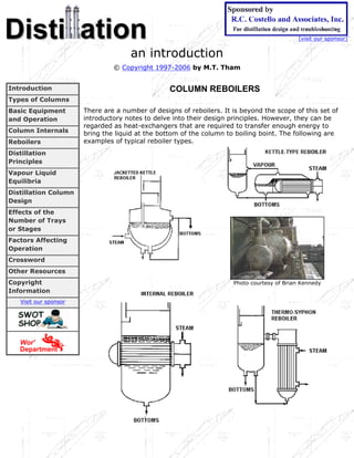 Introduction To Distillation | PDF