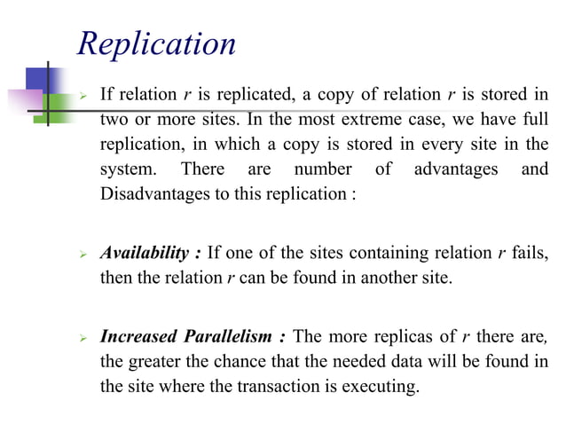 Introduction to distributed database | PPTX
