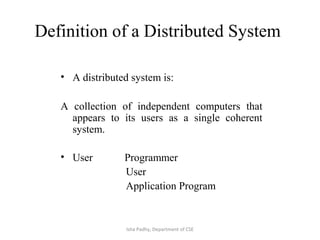 Introduction to distributed system | PPT