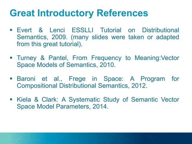 Introduction to Distributional Semantics | PPTX | Technology & Computing