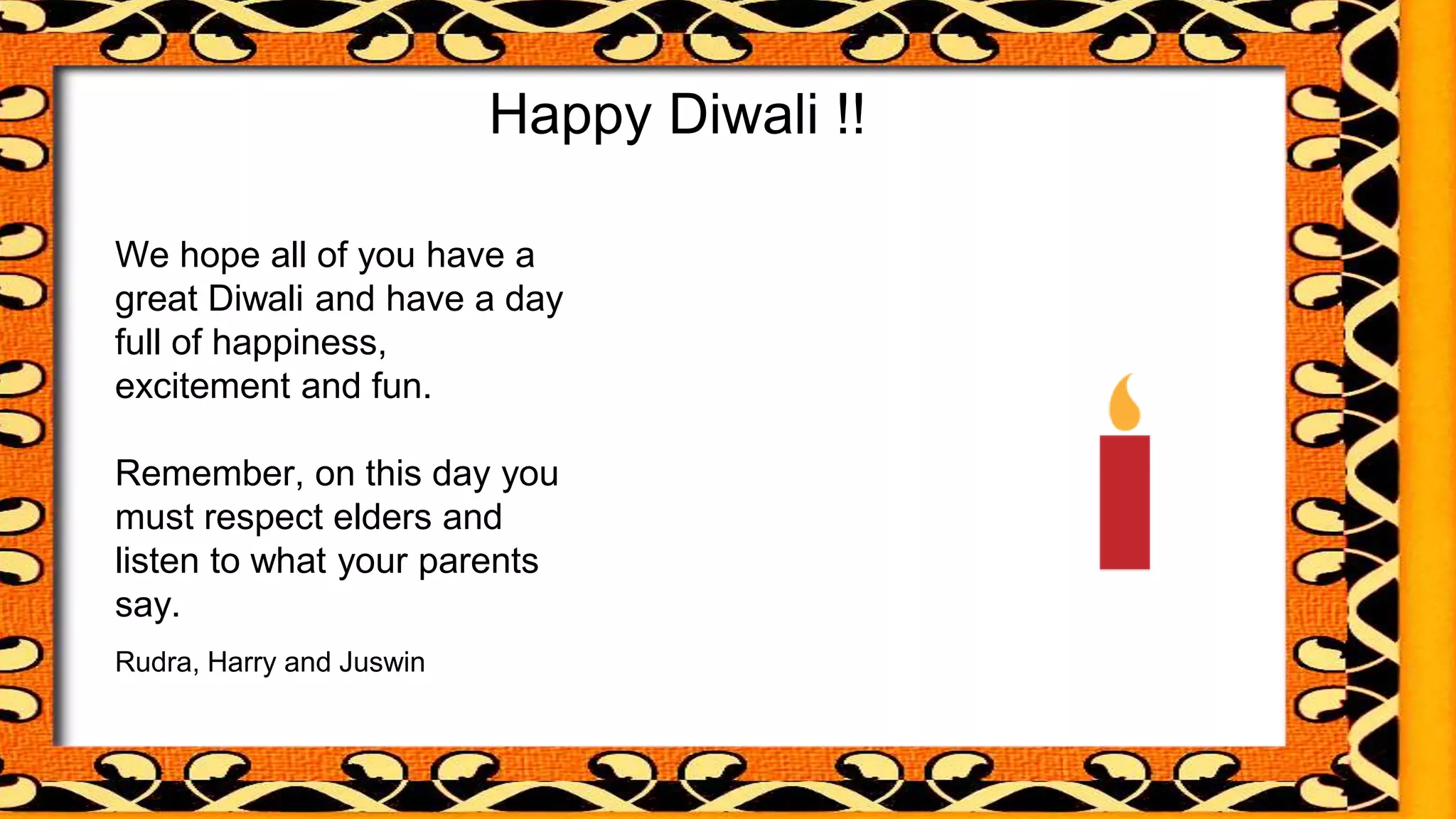 Introduction to Diwali | PPTX