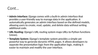 Introduction and features to Django.pptx