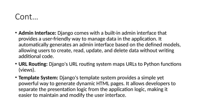 Introduction and features to Django.pptx