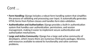 Introduction and features to Django.pptx