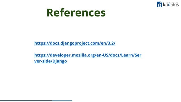 Introduction to django framework | PDF