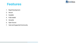Introduction to django framework | PDF