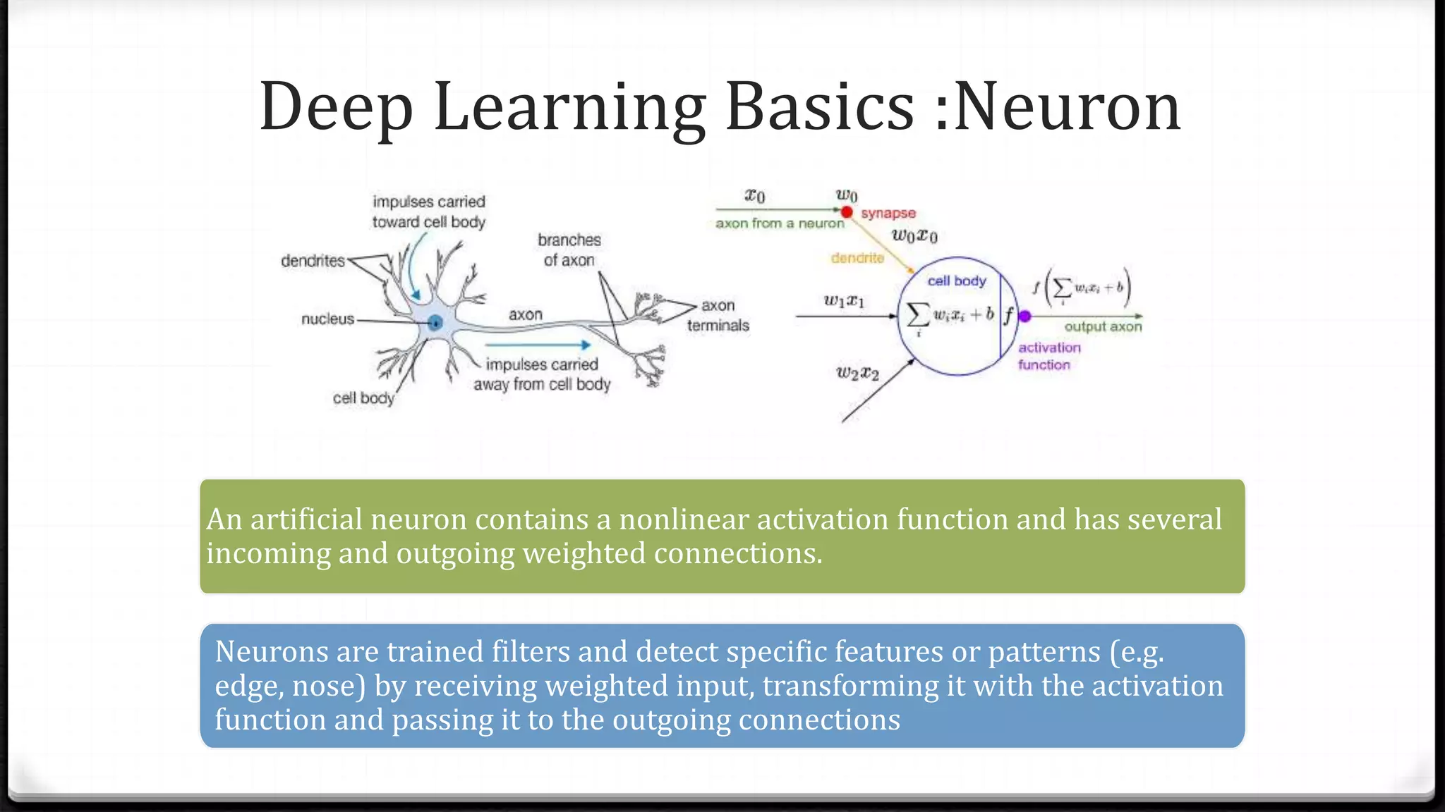 Introduction to deep learning | PPTX