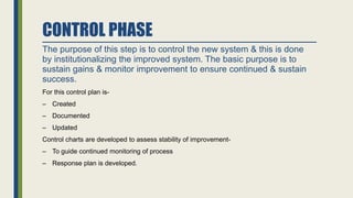 Introduction to DMAIC Training | PPTX