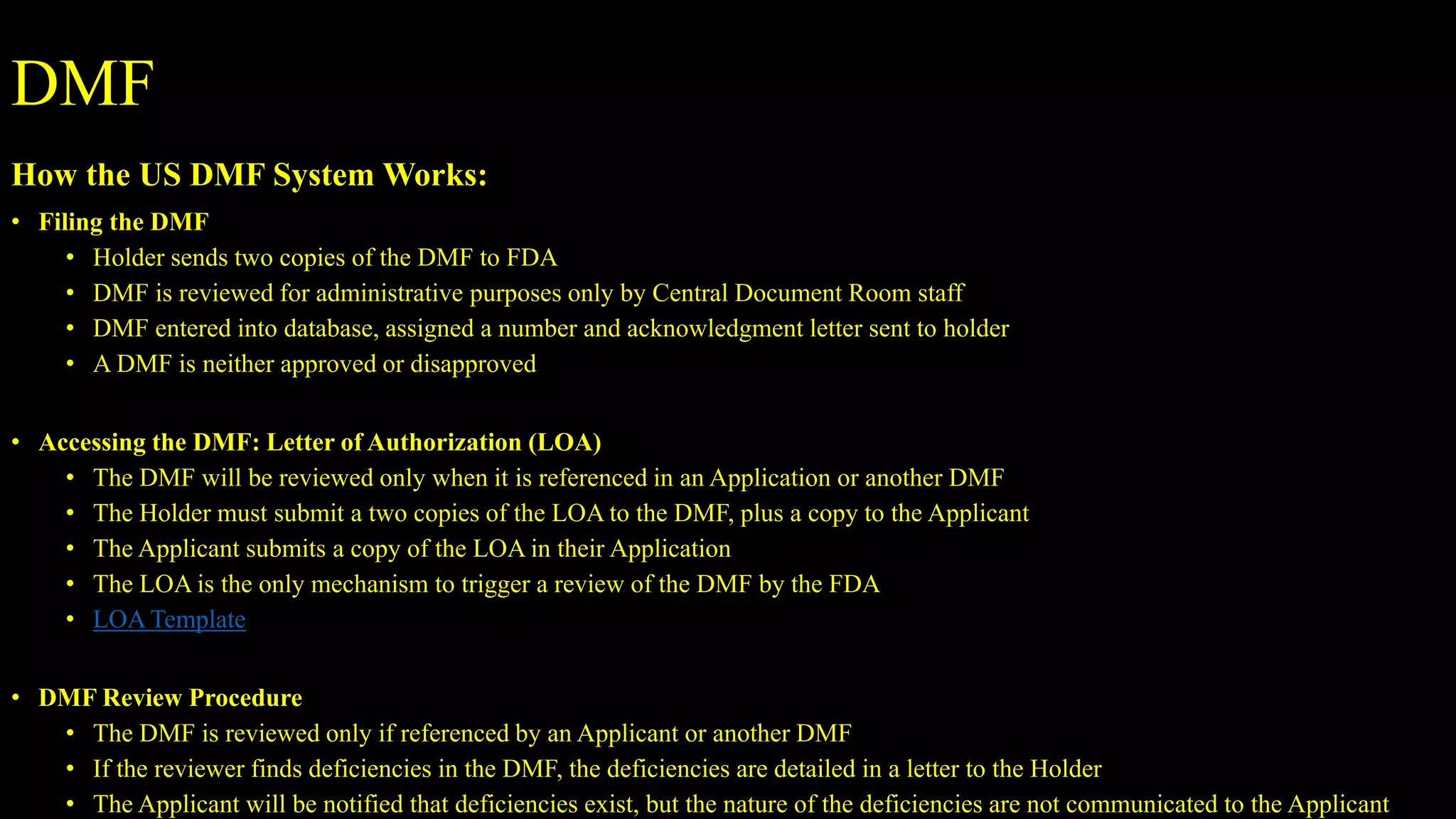 Introduction to dmf | PPTX