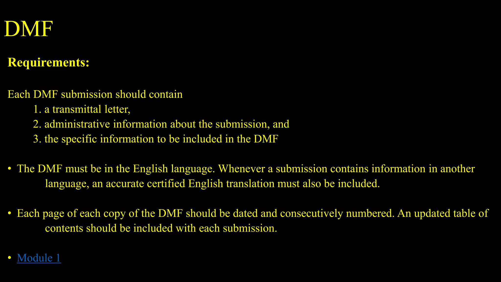 Introduction to dmf | PPTX