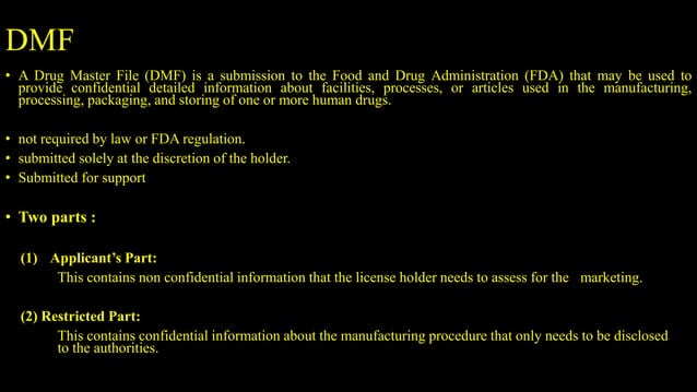 Introduction to dmf | PPTX