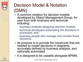 Introduction to DMN | PPSX
