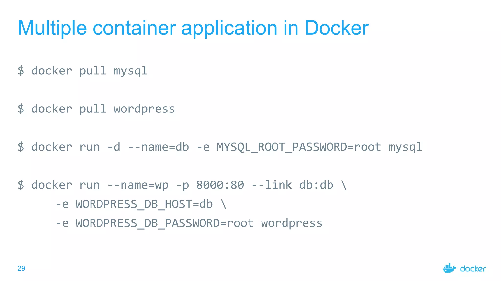 Introduction to docker | PPTX