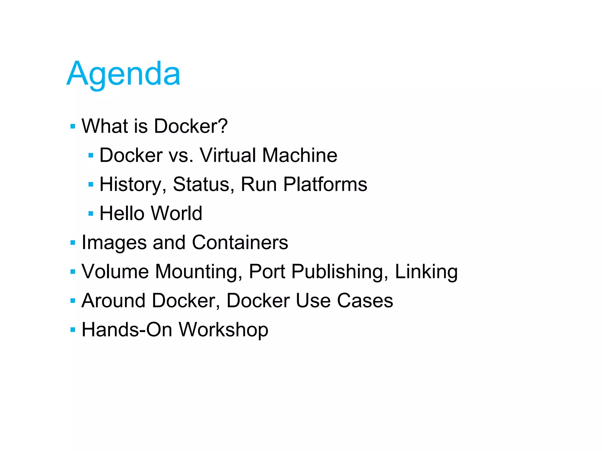 Introduction To Docker Ppt