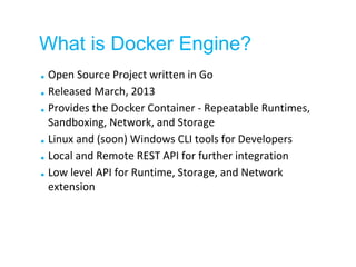 Introduction to docker | PPT