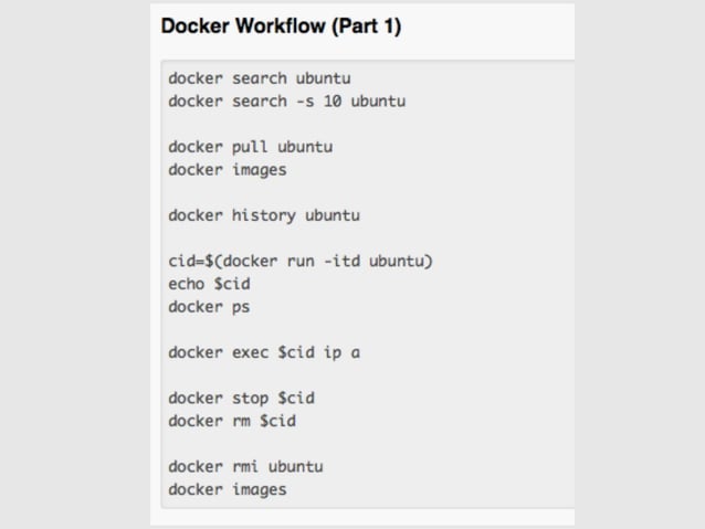 Docker 101: Introduction to Docker | PDF | Operating Systems | Computer Software and Applications