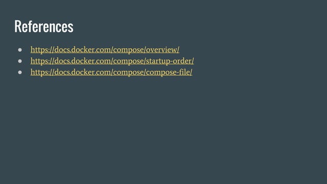 Introduction To Docker And Docker Compose Ppt