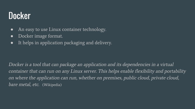 Introduction to docker and docker compose | PDF