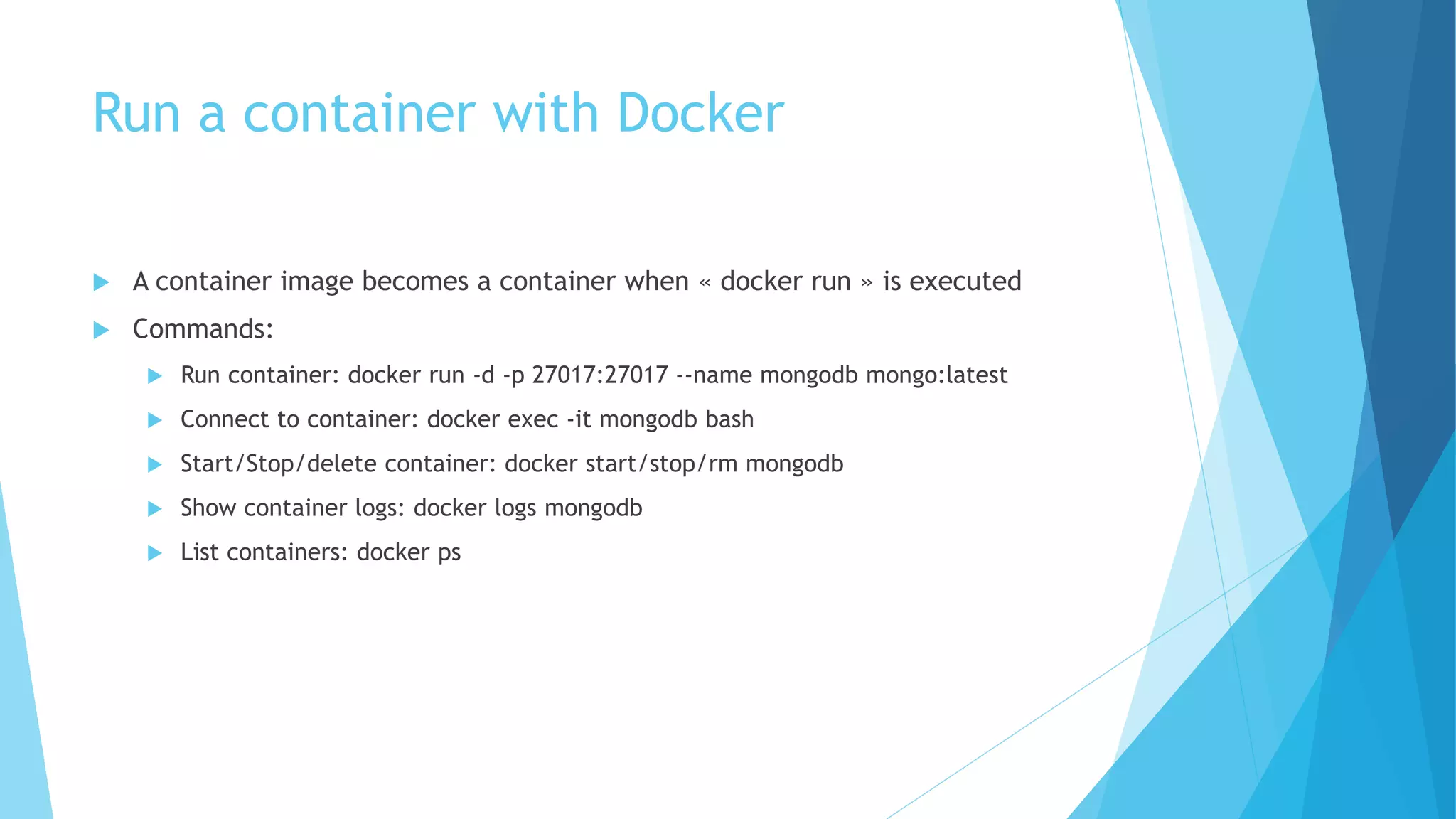 Introduction to docker and oci | PPTX