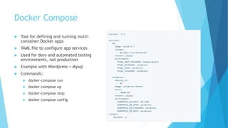 Introduction to docker and oci | PPTX