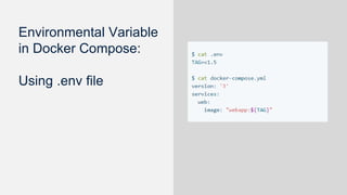 Introduction to Docker Compose | PDF
