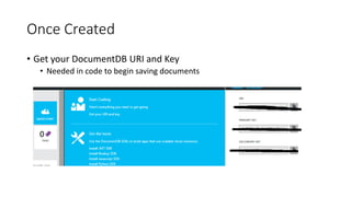 Introduction to Azure DocumentDB | PPT