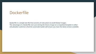 Introduction to Doker by Techserverglobal | PPT