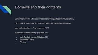 Introduction to Domains and Hacking | PPT