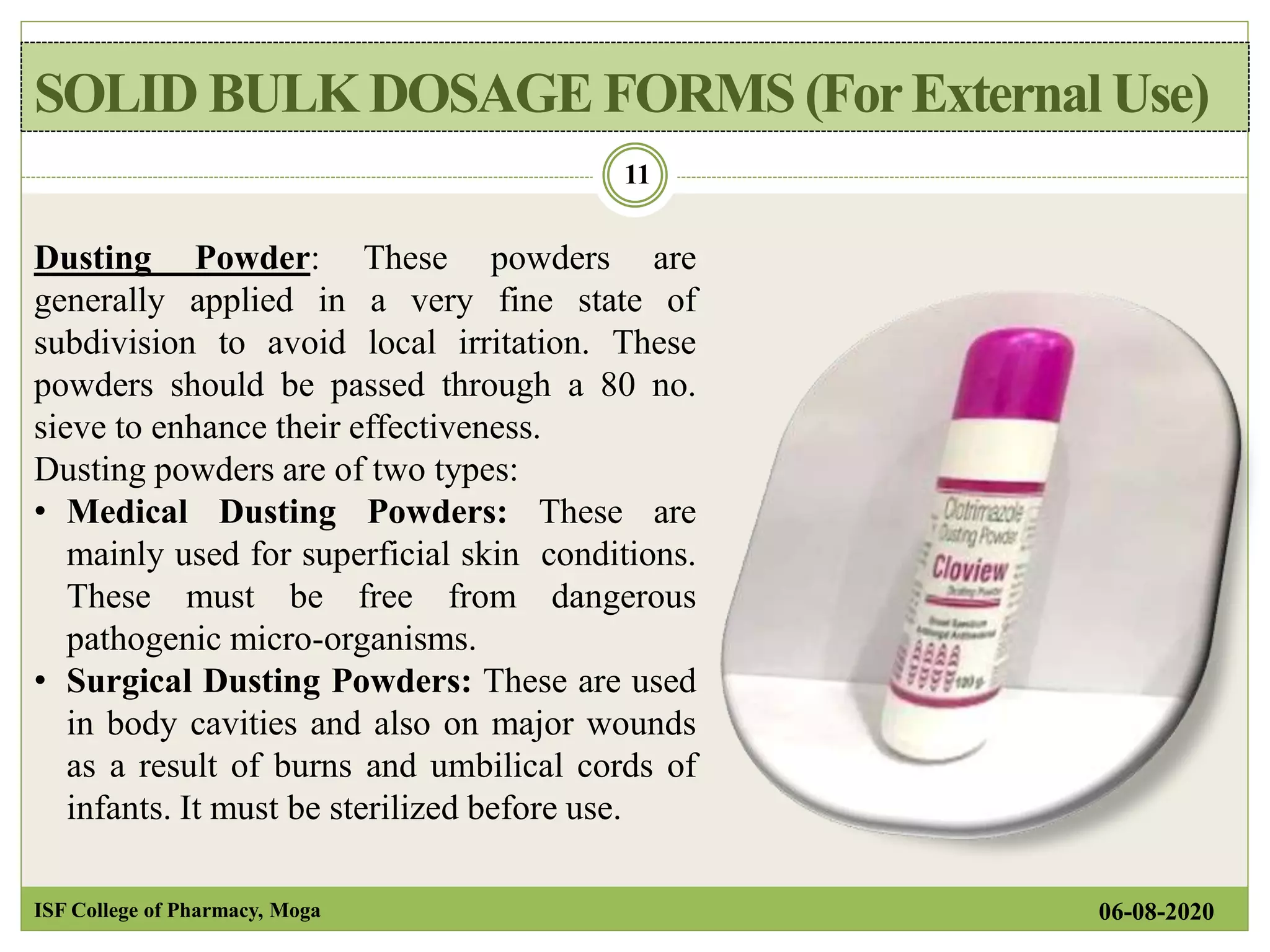 Introduction to dosage form | PPTX
