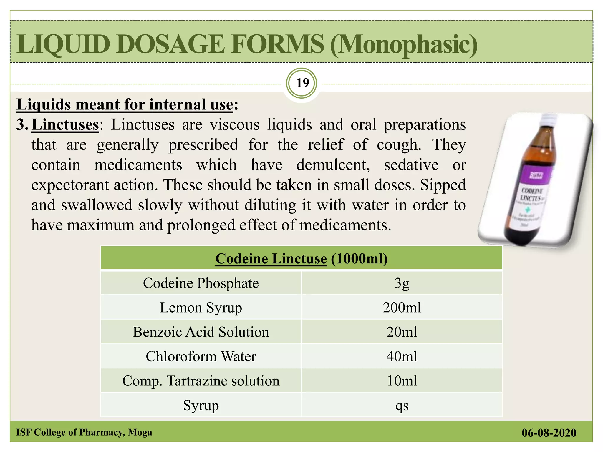 Introduction to dosage form | PPTX | Chemistry | Science