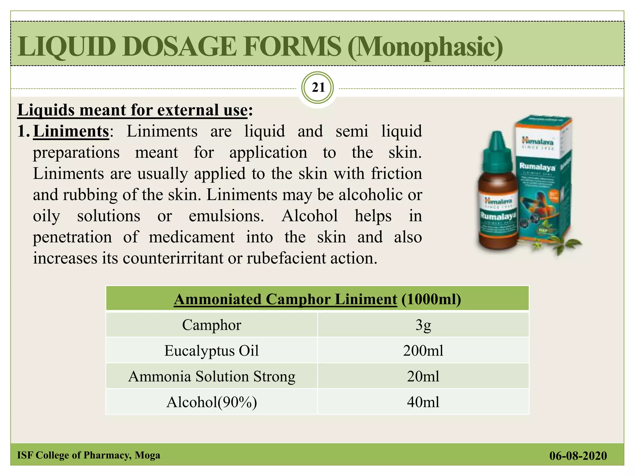 Introduction to dosage form | PPTX