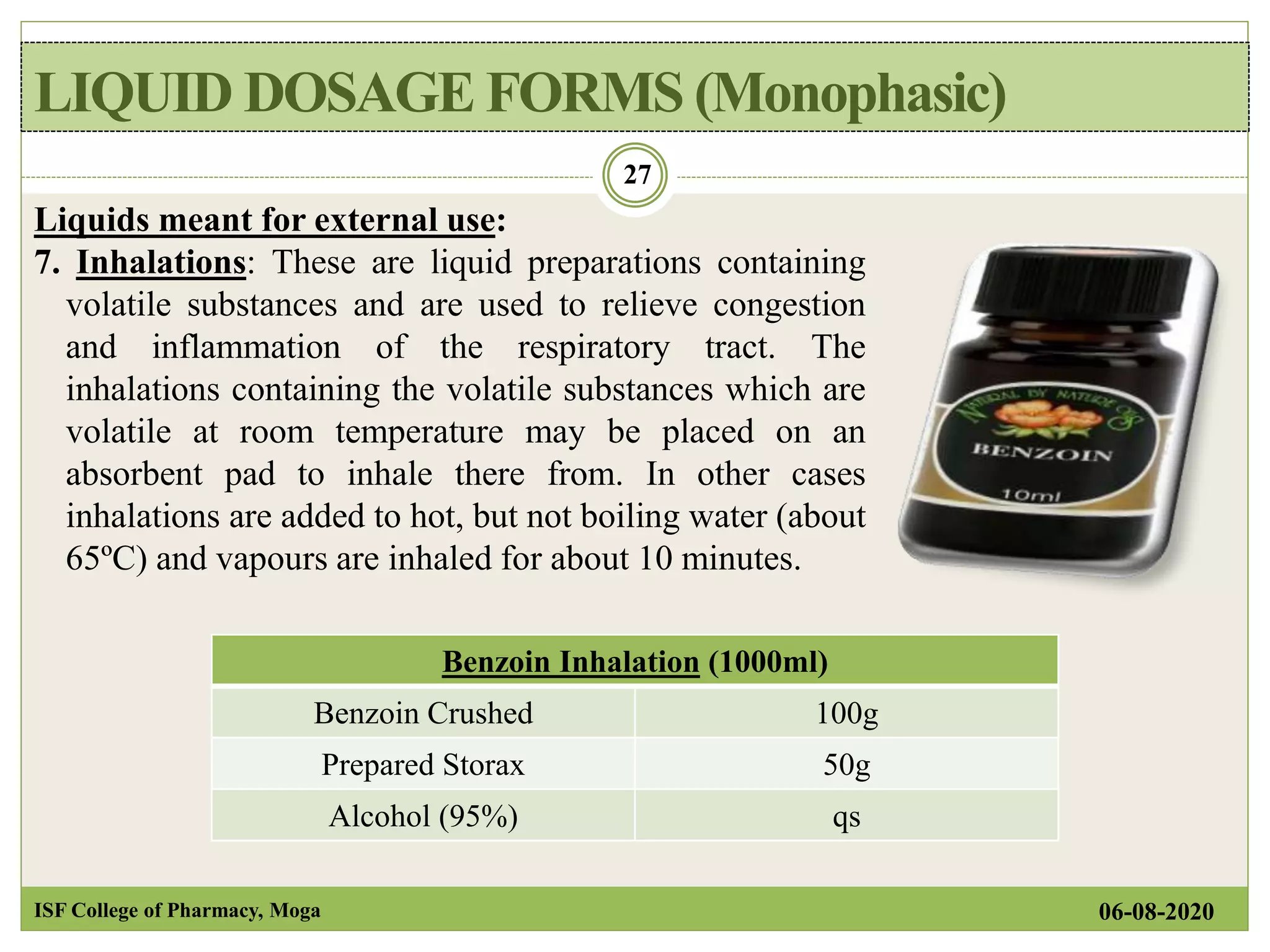 Introduction to dosage form | PPTX