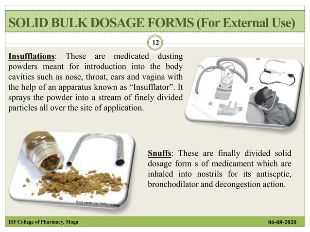 Introduction to dosage form | PPTX | Chemistry | Science