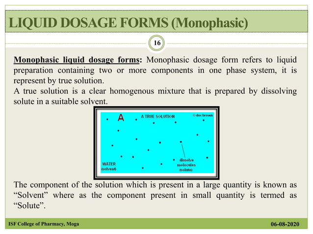 Introduction to dosage form | PPTX | Chemistry | Science
