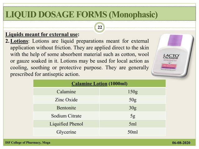 Introduction to dosage form | PPTX | Chemistry | Science