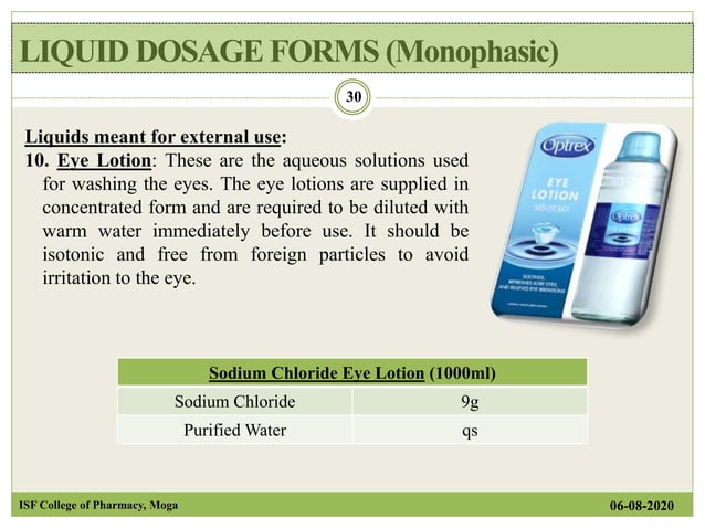 Introduction to dosage form | PPTX | Chemistry | Science