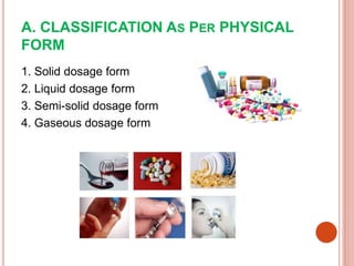 Introduction to dosage form | PPTX