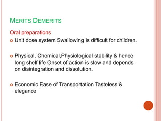 Introduction to dosage form | PPTX