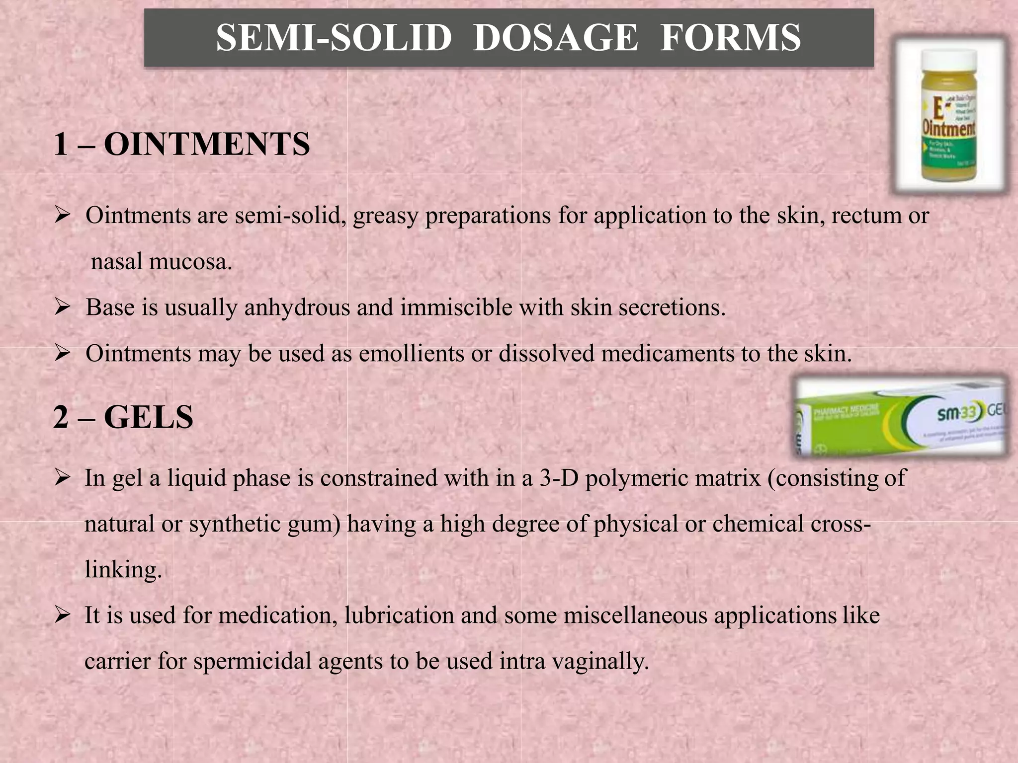 Introduction to dosage forms | PPTX