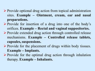 Introduction to dosage forms | PDF