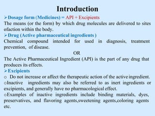 Introduction to dosage forms.pptx power point | PPT